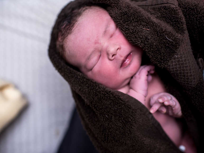 ‘We were all shocked’: Mom’s perfect reaction to 11-pound baby born at ...