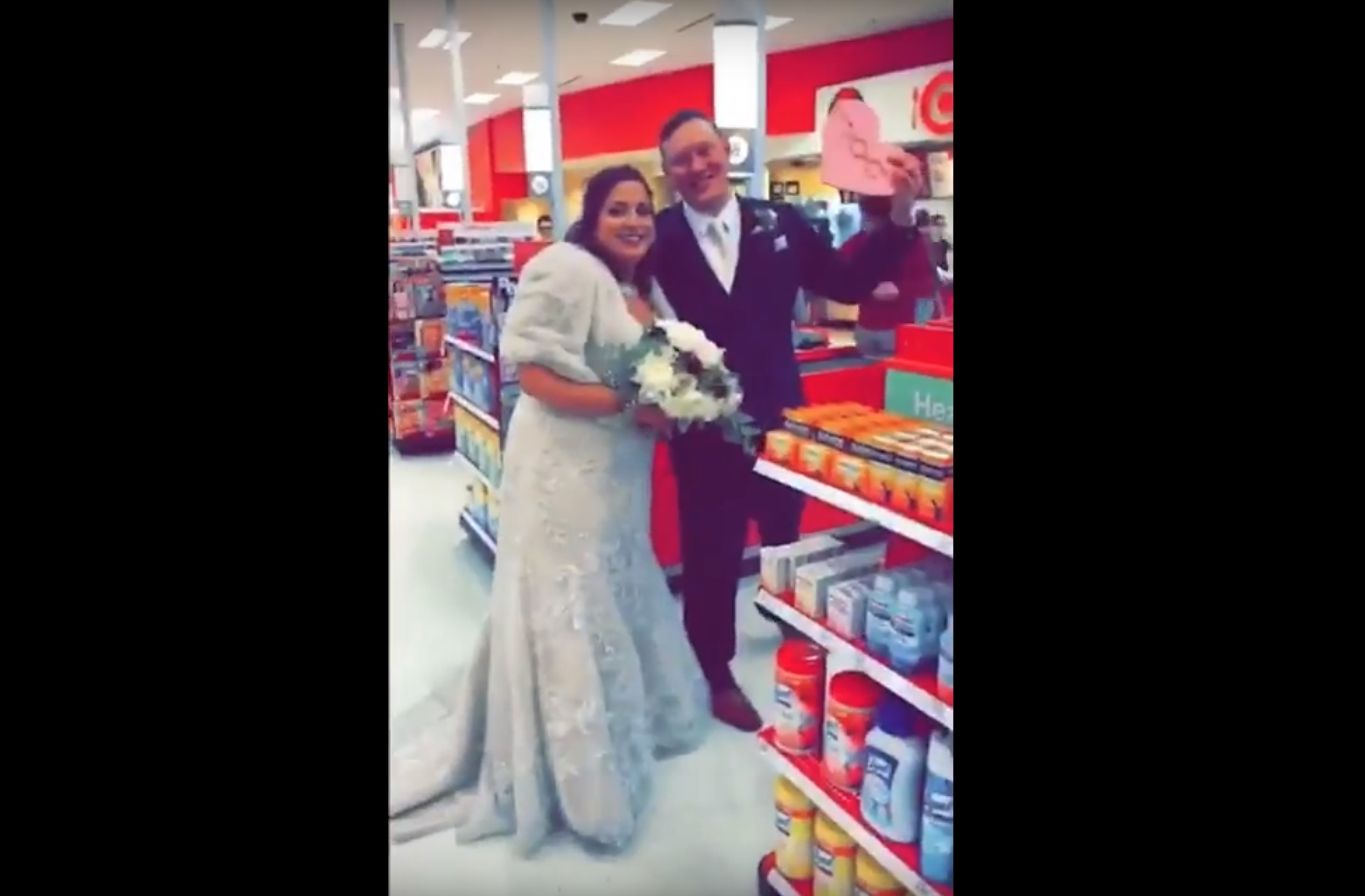 Bride hits the bullseye with epic wedding photo shoot in Target – Love ...
