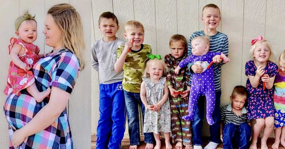 ‘Did you have them all with the same partner?!’ I’m a mom of 10 under ...