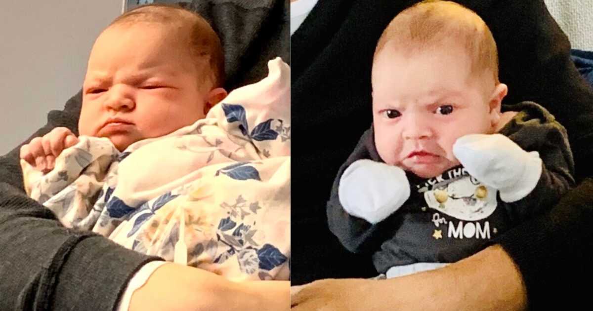 I Gave Birth To My Daughter, And She Looks Hilariously Angry To Be ...