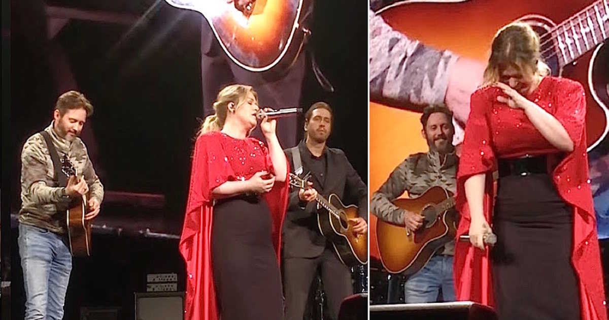 Kelly Clarkson s Husband Secretly Walks On Stage Takes Guitarist s Place During Emotional Song kelly-clarkson-s-husband-secretly-walks-on-stage-takes-guitarist-s-place-during-emotional-song