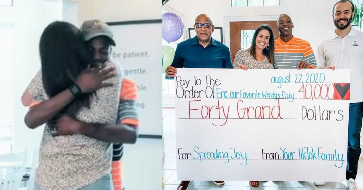 ‘It’s all for you, bud! It’s all for you!’: Woman surprises ‘joyful ...