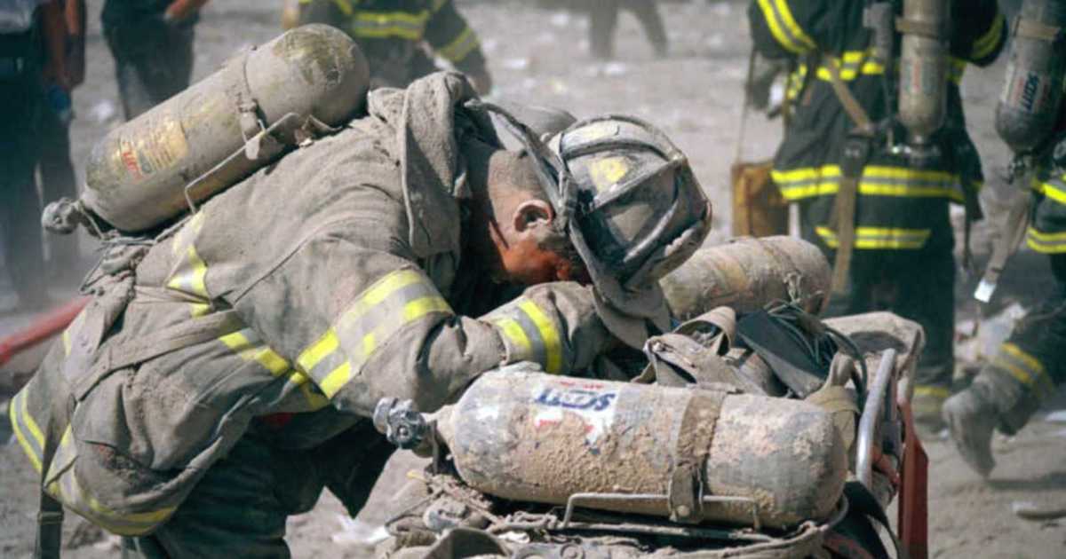 ‘Firemen will put it out. It’ll be okay.’ The air was thick with fuel ...