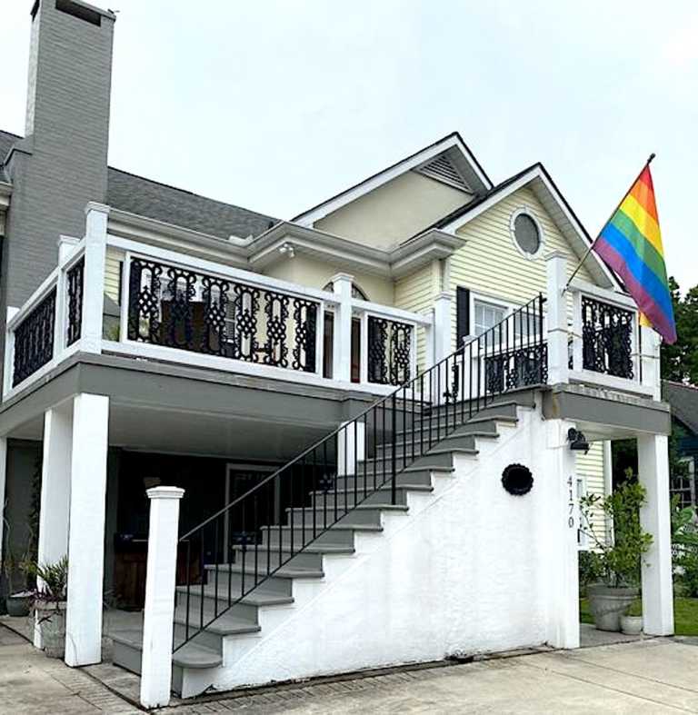 ‘For the girls, it was just hanging a flag. For me, I was taking a ...
