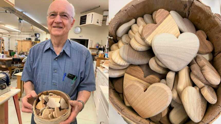 Elderly Man Makes Thousands Of Pocket-Sized Hearts To Give Away – Love ...