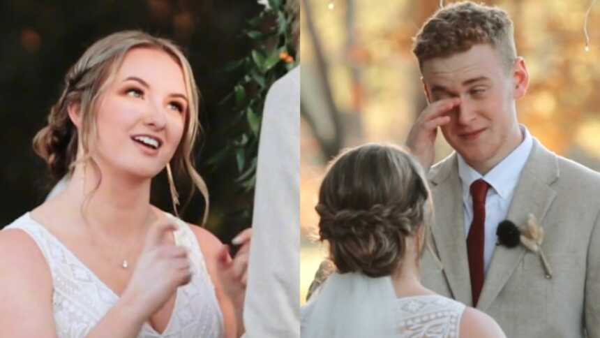 ‘I practiced for several weeks.’: Bride surprises groom by signing her ...