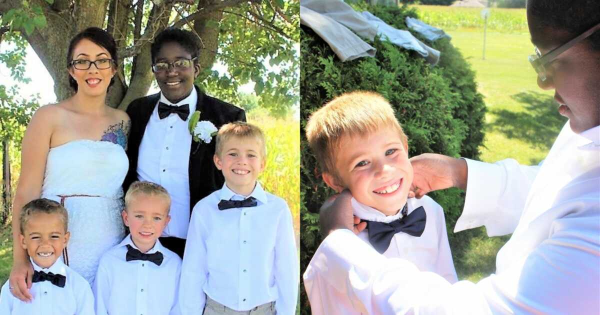 ‘Her oldest son Patrick asked if I would adopt him and become his other ...