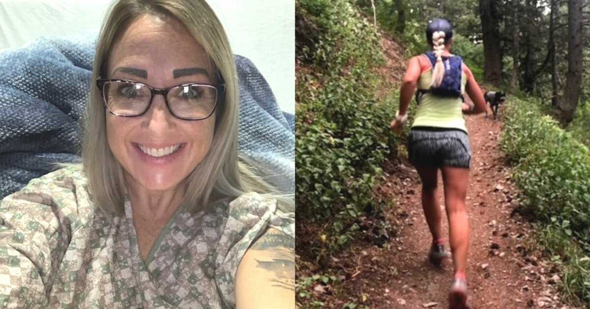 ‘Tears in my eyes, I told my husband my legs went numb while running on ...