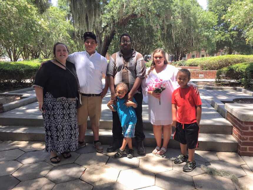 ‘My husband said, ‘Here’s a little money, you have to leave and find ...